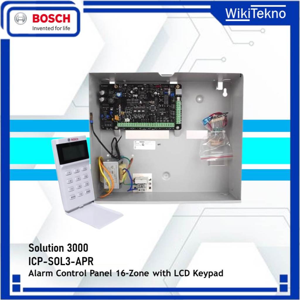 Jual Alarm Control Panel 16 Zone + Keypad - Bosch Solution 3000 ICP SOL3-APR | Shopee Indonesia