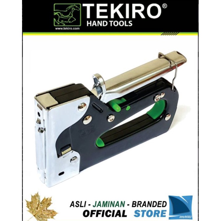 Jual Sedang Promo Stapler Tembak Tekiro 3 in 1 Gun Tacker Tekiro 3in1 ...