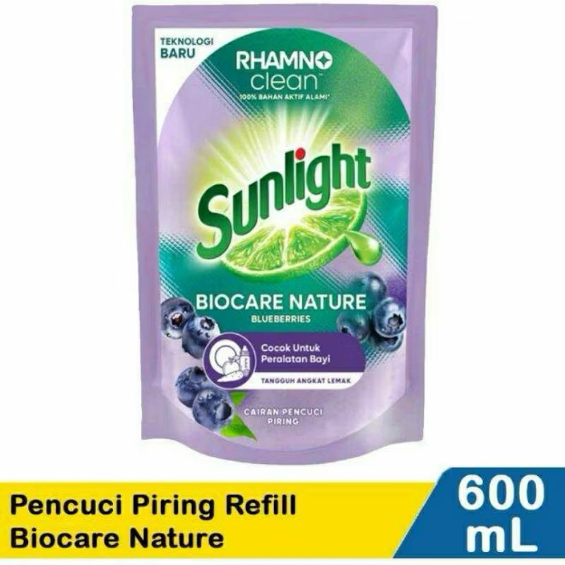 Jual sunlight biocare nature 600ml | Shopee Indonesia
