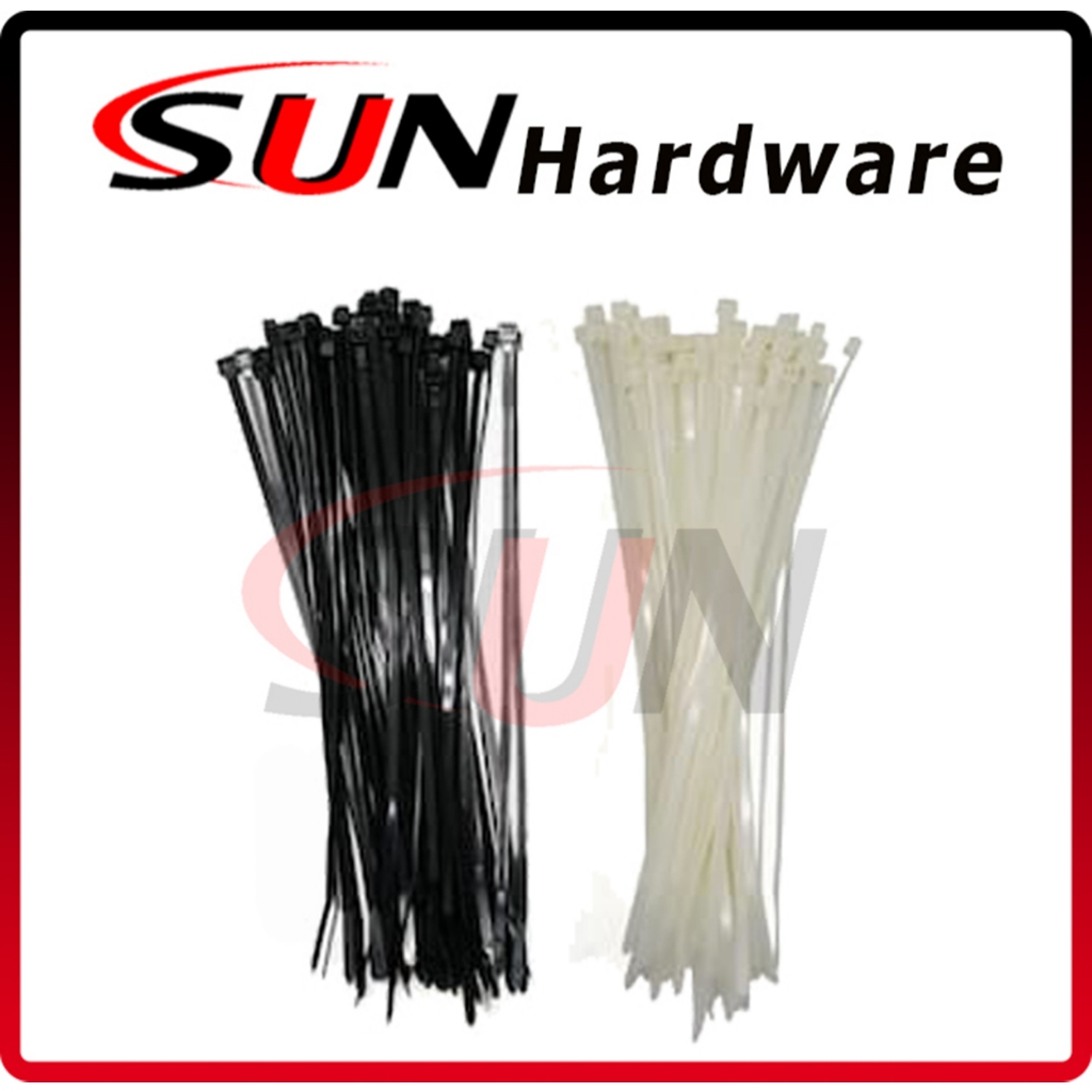 Jual Kabel Ties Tis 20 Cm 100 Pcs Cable Tie Tali Ikat Plastik Serut ...