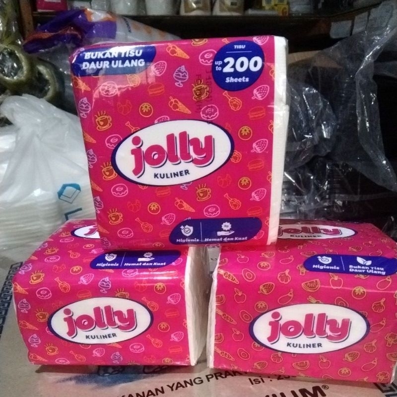Jual joly kuliner pop up 200sheets | Shopee Indonesia