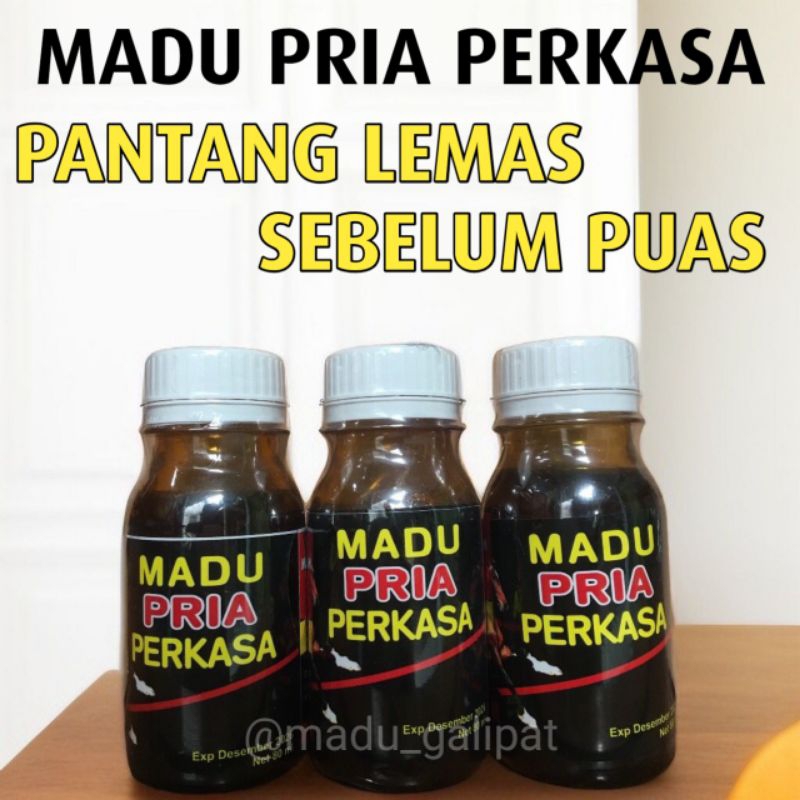 Jual MADU KUAT PRIA PERKASA ORIGINAL ISI 80 ML KUAT DAN TAHAN LAMA ANTI ...