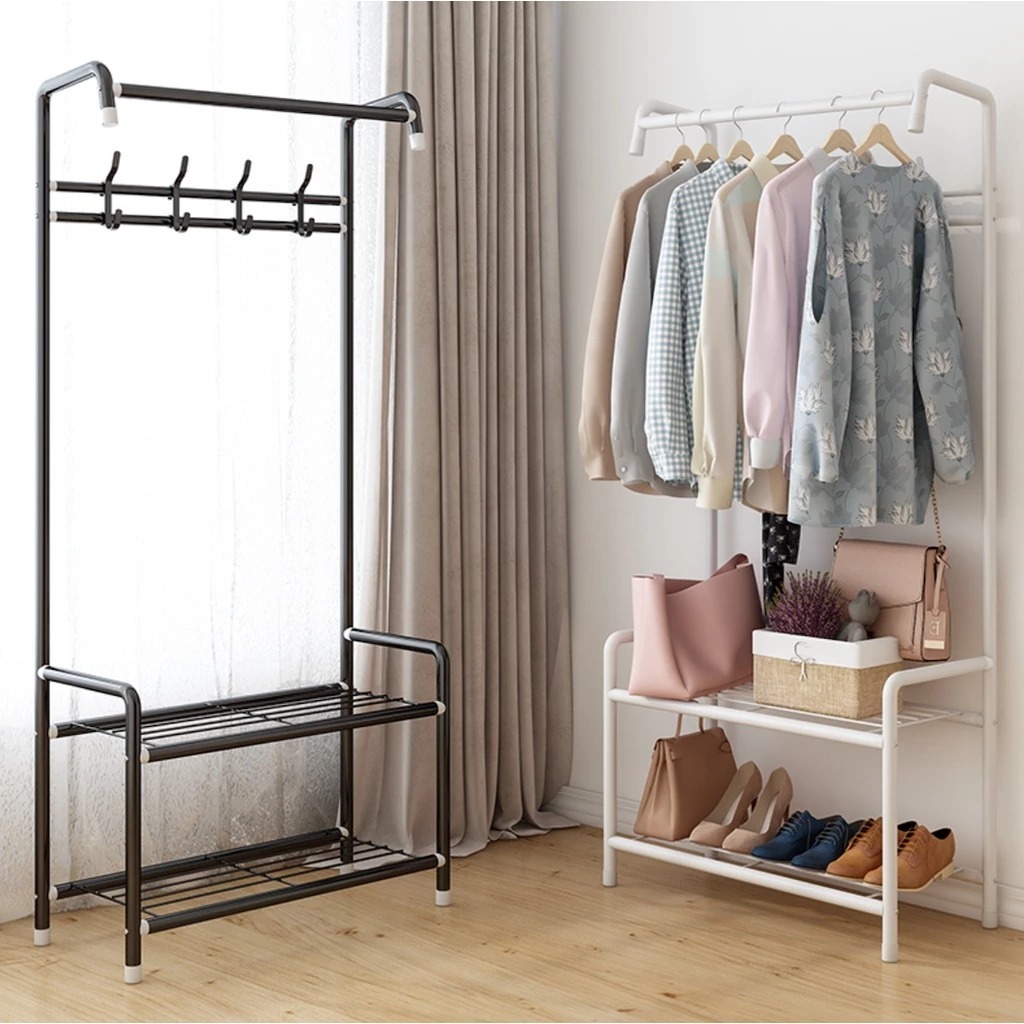 Jual RAK PENYIMPANAN TEMPAT TAS TOPI SEPATU MULTIFUNGSI RAK GANTUNGAN ...