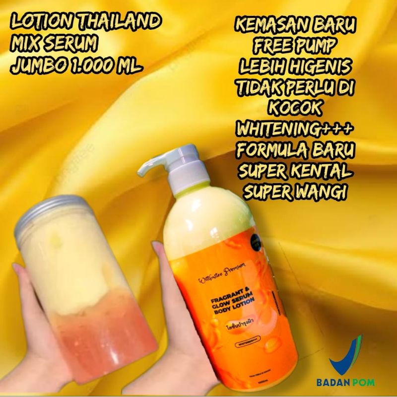 Jual Hb Thailand jumbo 1KG/1000ML PAKET HEMAT,hb whitening,hb pemutih badan, bpom hb dosting ...