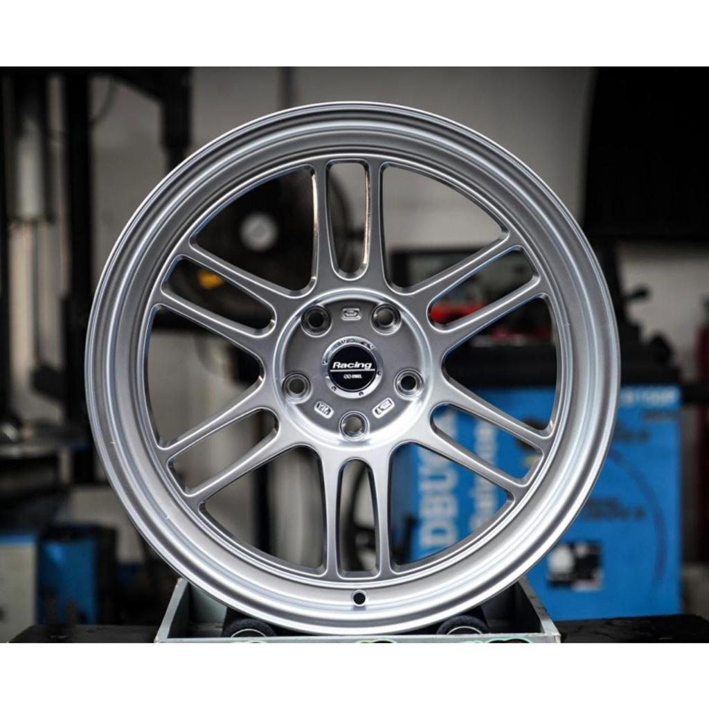 Jual VELG WINCH ENKEI RPF1 FLOW FORMING R18 PCD 5x114 LEBAR 9 ET 28 WARNA HYPER SILVER - VELG ...