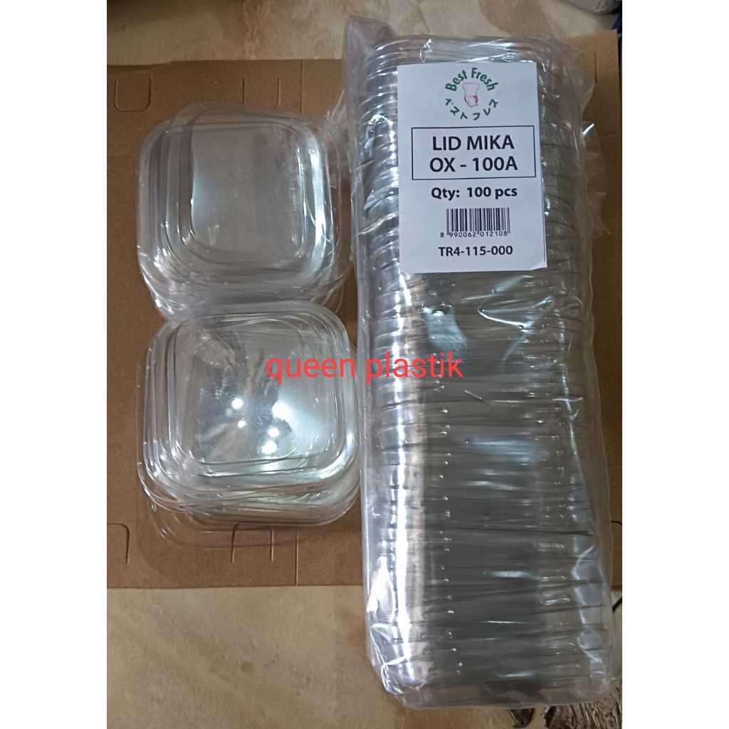 Jual Tutup OX100 Alumunium Tray Isi 100 pcs (hanya tutup) | Shopee Indonesia