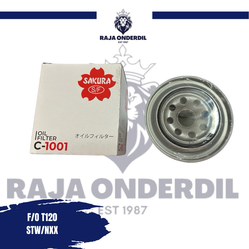 Jual C-1001 C1001 OIL FILTER OLI COLT T120 MITSUBISHI SAKURA ORIGINAL ...