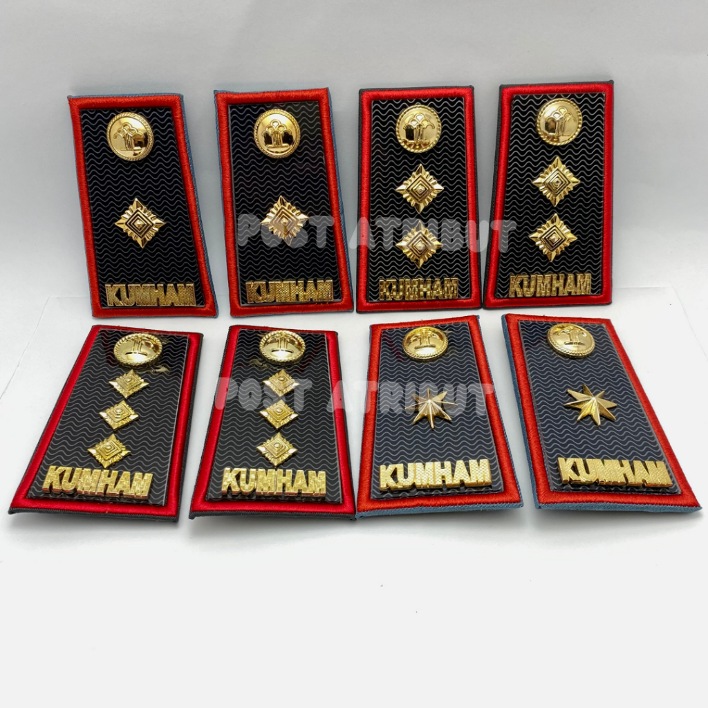 Jual Pangkat PDH KA UPT Logam Akrilik 3D - 4C / Pangkat PDH Terbaru ...