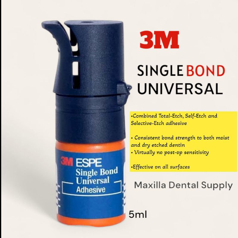 Jual 3M ESPE Single Bond Universal 5ml - Bonding Komposit Nano Material ...
