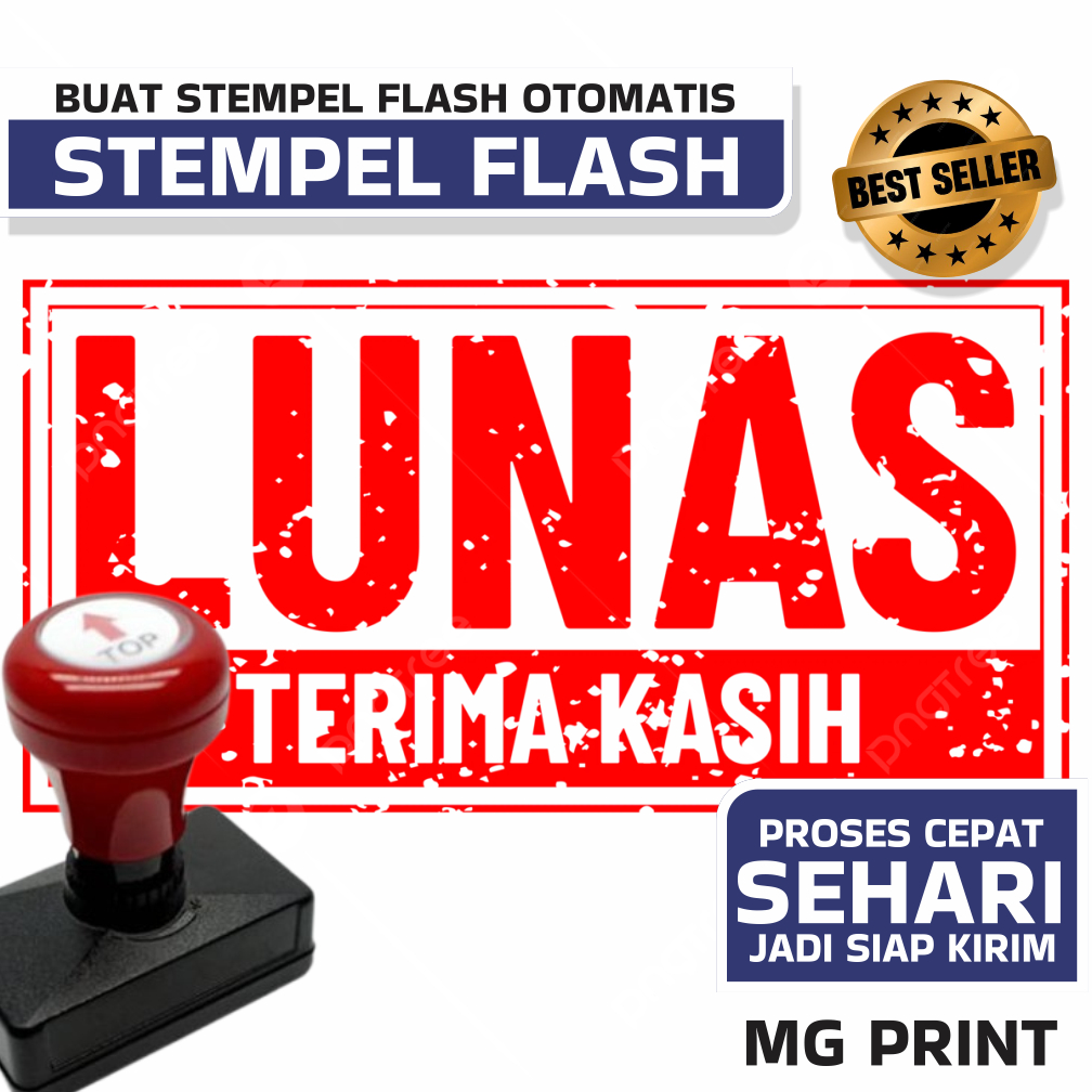 Jual STEMPEL LUNAS | STEMPEL FLASH | STAMPEL OTOMATIS | STAMPEL ...