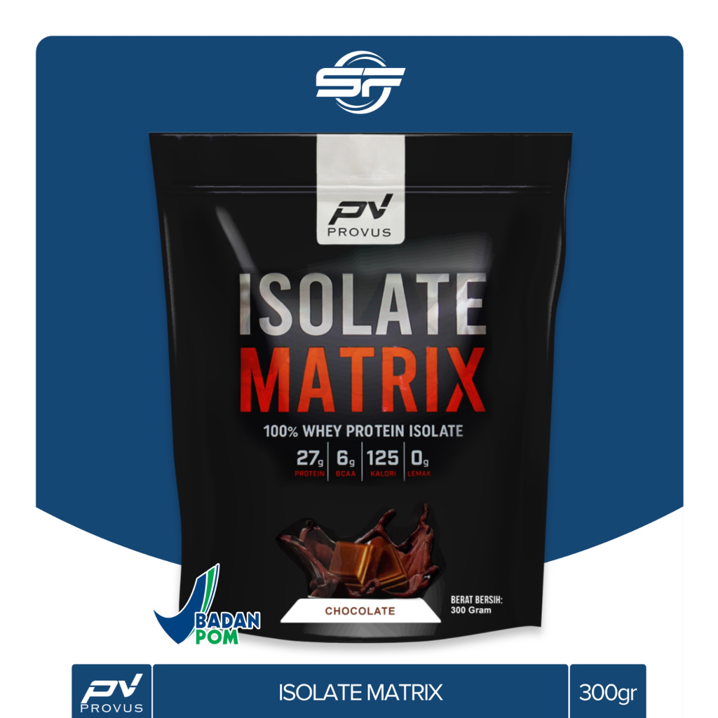 Jual Provus Isolate Matrix 100% Whey Protein 300 Gram | Shopee Indonesia