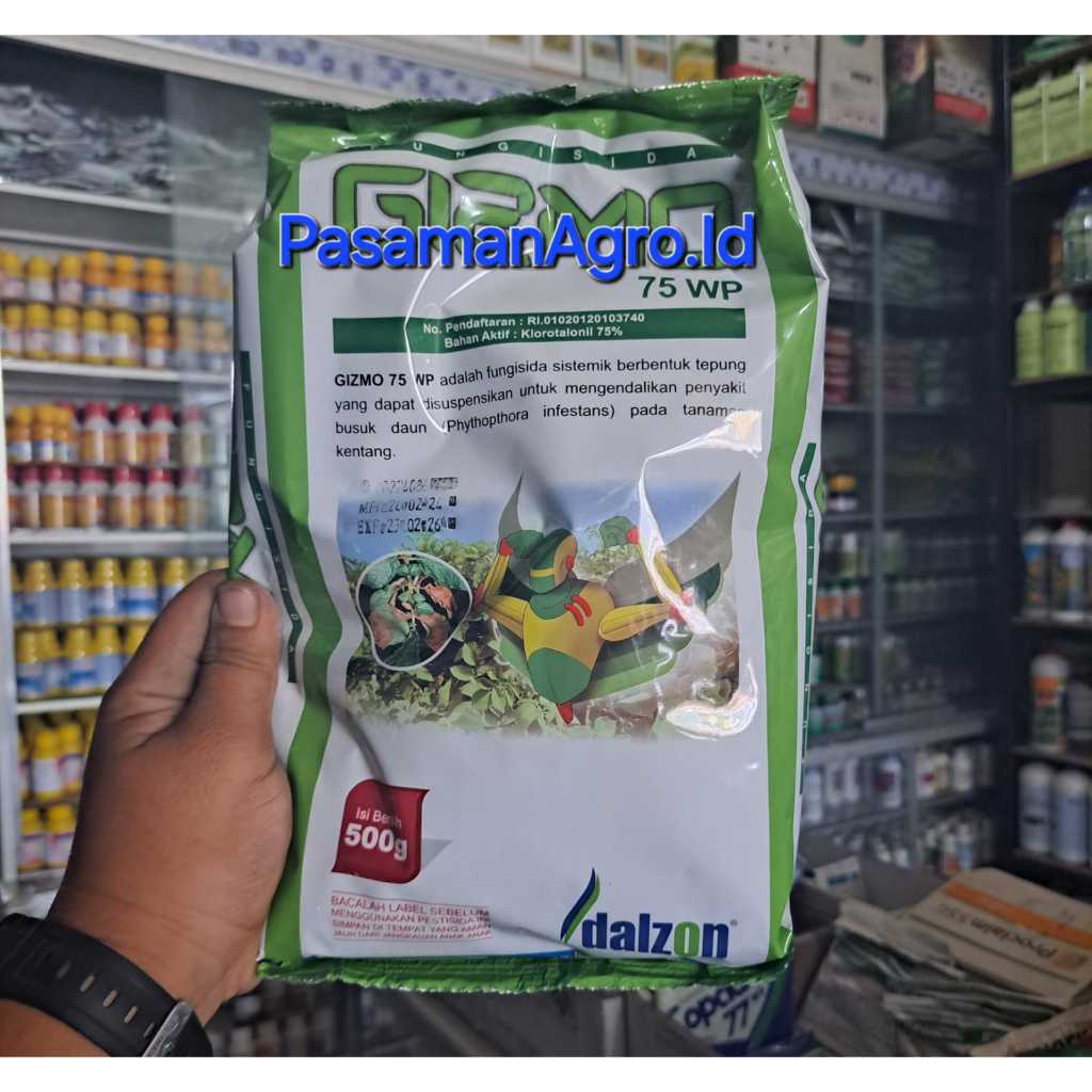Jual FUNGISIDA GIZMO 75 WP - 500 GRAM | Shopee Indonesia