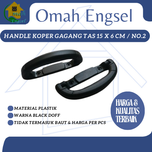Jual Omah Engsel - Handle koper Gagang tas 15 x 6 cm / No.2 JT.H2 ...