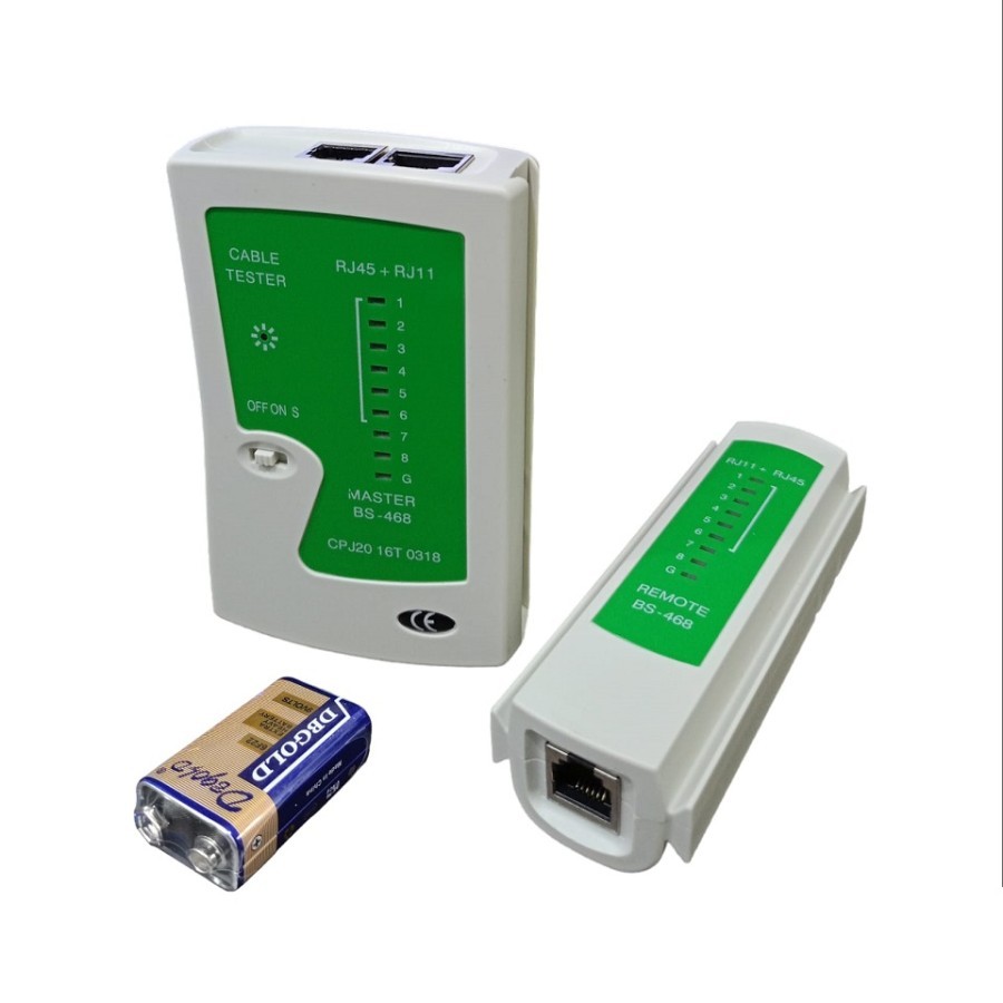 Jual LAN Tester RJ45 RJ11 Alat Tes Kabel Network | Shopee Indonesia