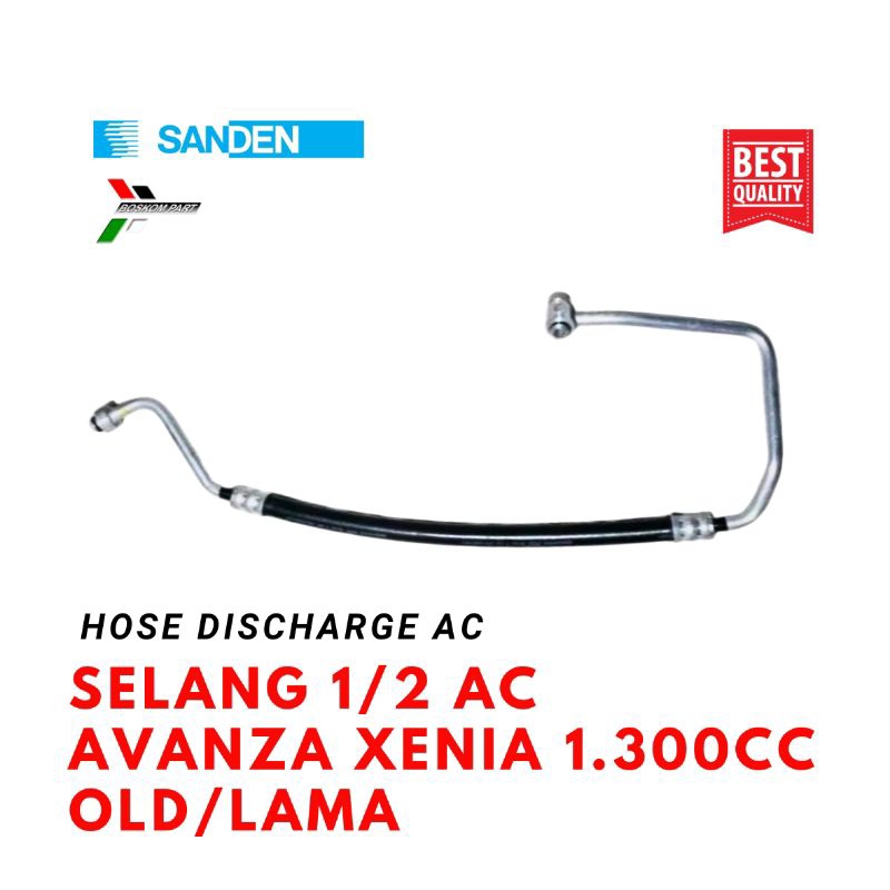 Jual Pipa Selang Ac 1/2 Avanza Xenia 1.3cc old Hose Discharge Selang ...