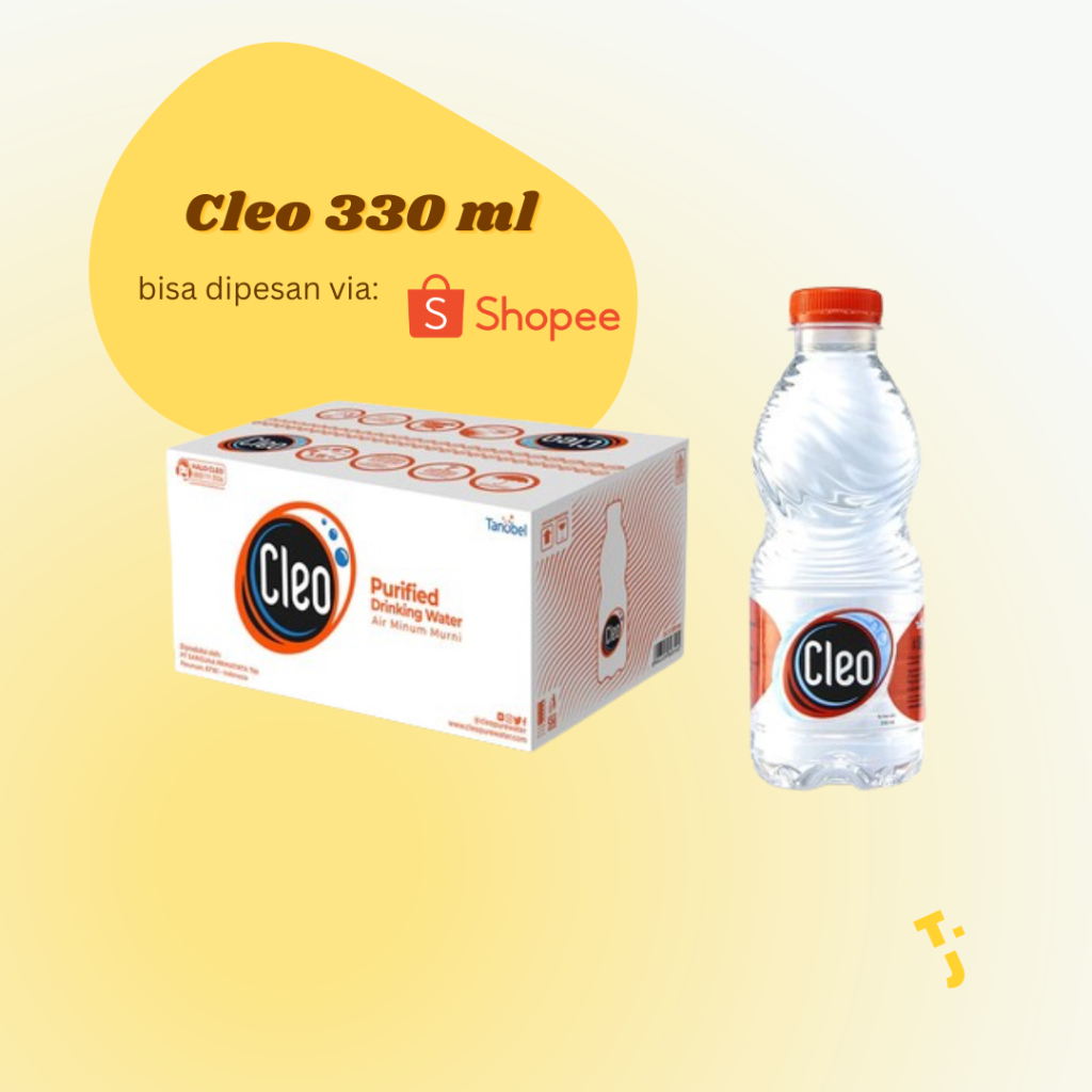 Jual TJ Plastik Cleo 330ml Box | Shopee Indonesia