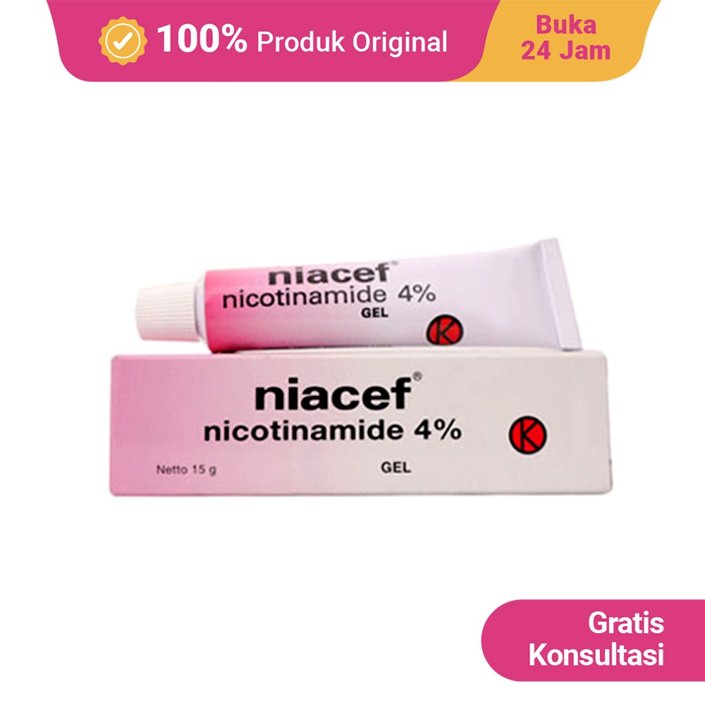 Jual Niacef 4% Gel 15 g | Shopee Indonesia