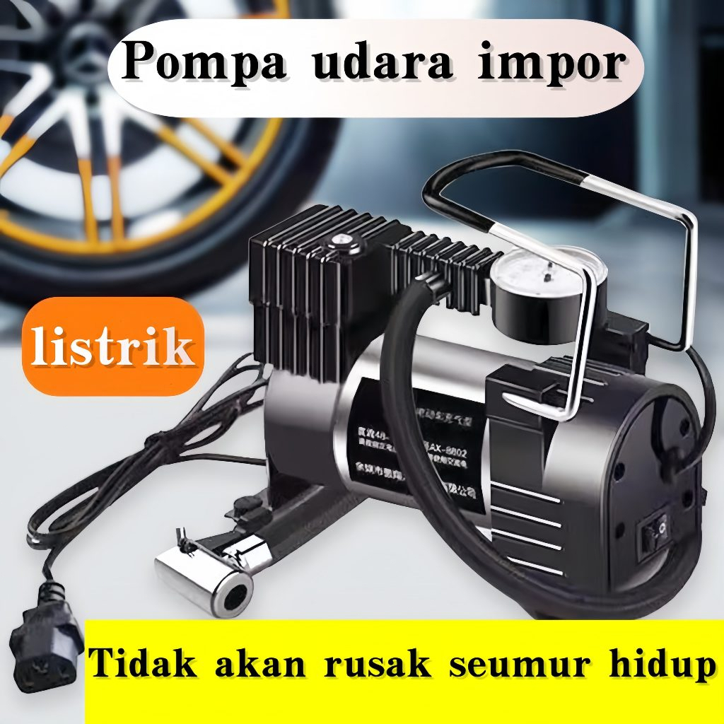 Jual Inflatable listrik tiup/mini kompresor 12V listrik pompa ...