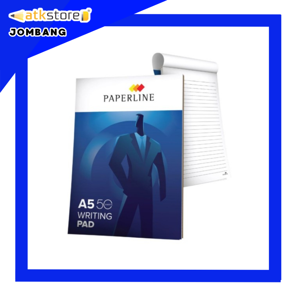 Jual (PACK) Paperline Writing Pad Ukuran A5 - Writing Pad Garis Note ...
