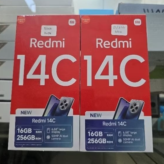 Jual XIAOMI Redmi 14C NFC 8/256 GB - New Resmi | Shopee Indonesia