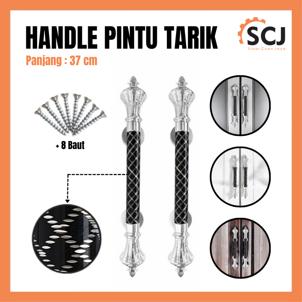 Jual SCJ - Tarikan Handle Pintu / Gagang Tarikan Pintu Rumah Panjang 37 ...
