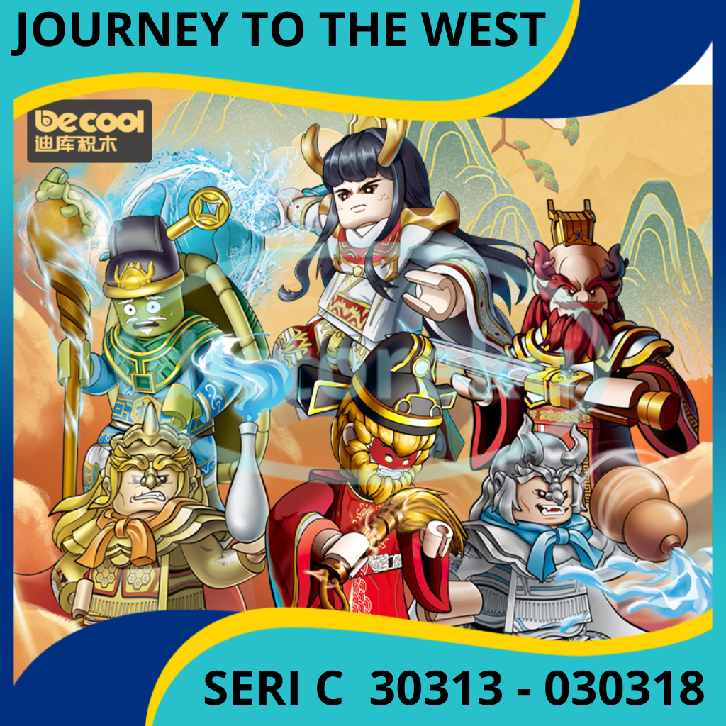 Jual DE COOL BRICK DECOOL BRICKS JOURNEY TO THE WEST JIN JIAO DA WANG ...