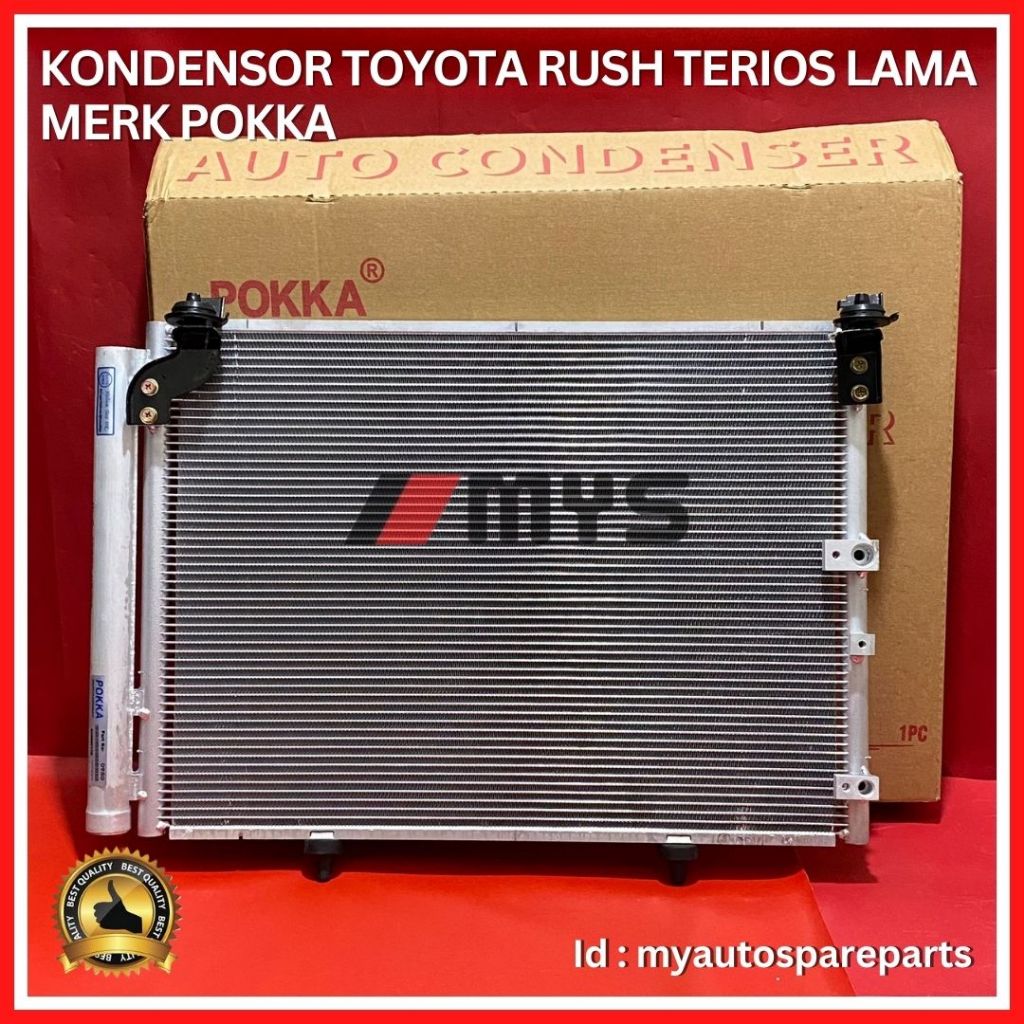 Jual CONDENSOR AC Mobil TOYOTA Rush Terios Lama KONDENSOR | Shopee ...