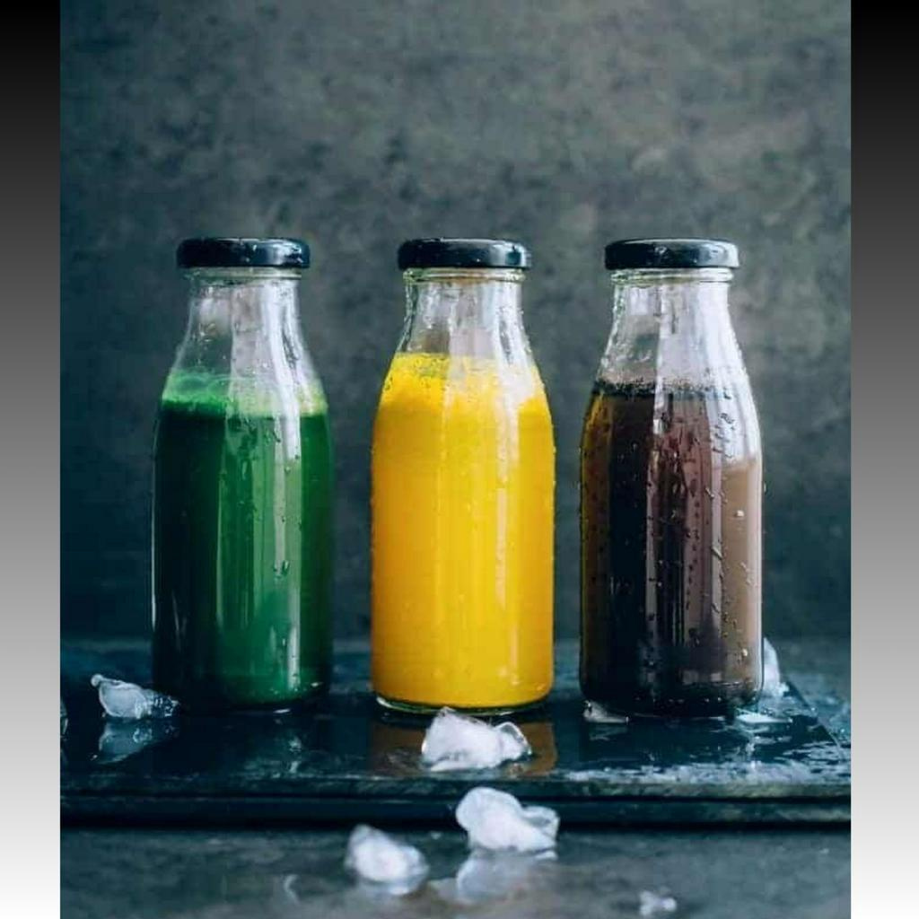 Jual / 6 ( ENAM) PCS BOTOL KACA JUICE 300ML / JUICE 300ML | Shopee ...