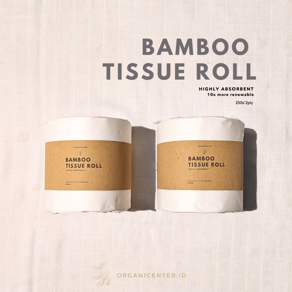 Jual Bamboo Tissue Roll 2 Ply Tisu Gulung Bambu Ramah Lingkungan Eco ...