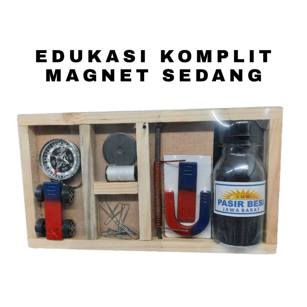 Jual PAKET MAGNET EDUKASI KOMPLIT MAGNET SEDANG PRAKTEK ELEKTROMAGNET ...