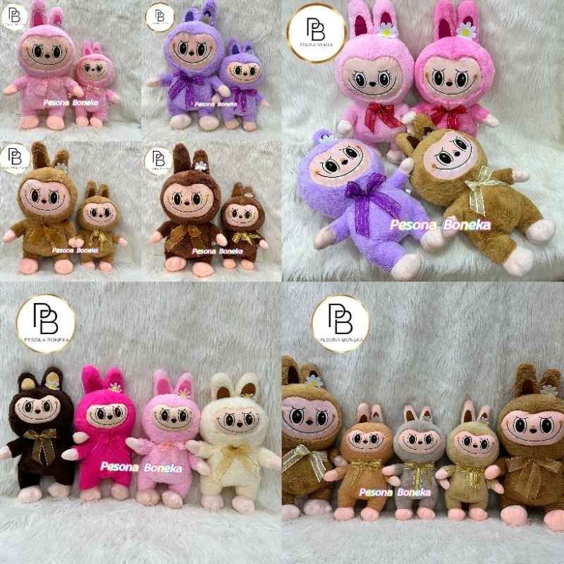 Jual Ready Boneka Viral Labubu Jumbo Besar dan XL The Monsters Exciting ...