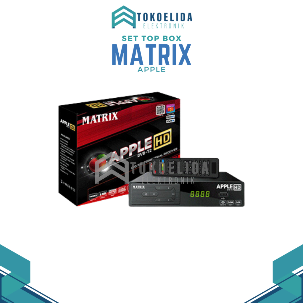 Jual Matrix set top box Matrix Apple - penerima siaran tv digital - STB ...