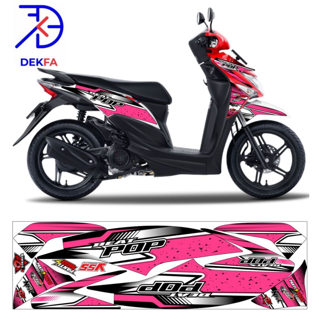 Jual Stiker Striping Beat Pop Stiker Variasi Motif Simple | Shopee ...