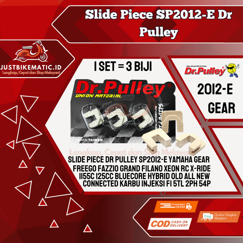 Jual Slider Slide Piece Yamaha Gear FreeGo Fazzio Grand Filano Xeon RC ...