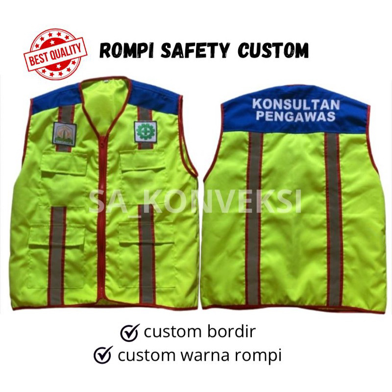 Jual ROMPI CUSTOM BORDIR/SABLON BAHAN DRILL | Shopee Indonesia