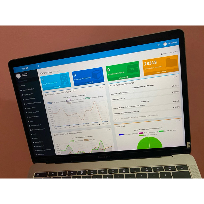 Jual Sistem Informasi Persuratan Berbasis Web | Shopee Indonesia