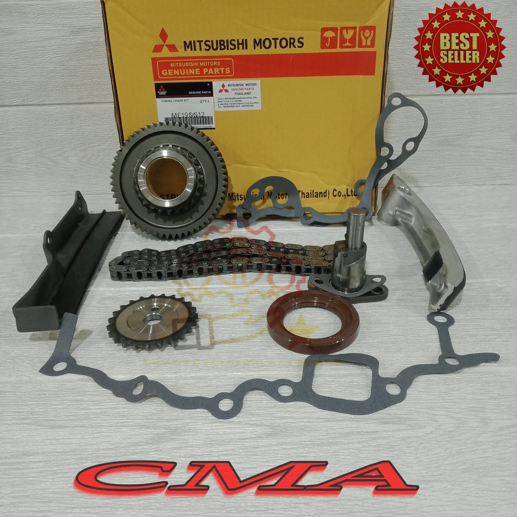 Jual RANTAI TIMING SET KOMPLIT MITSUBISHI TRITON 2800CC 2.8CC 4M40 ...