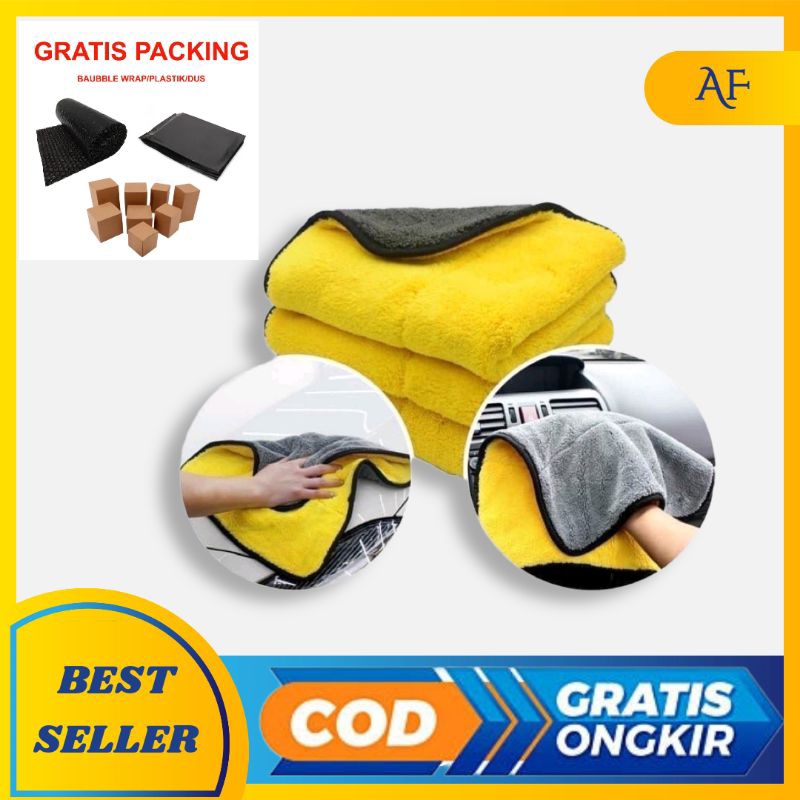 Jual 30x40 kain lap microfiber 30x40cm kain lap motor/mobil kain lap ...