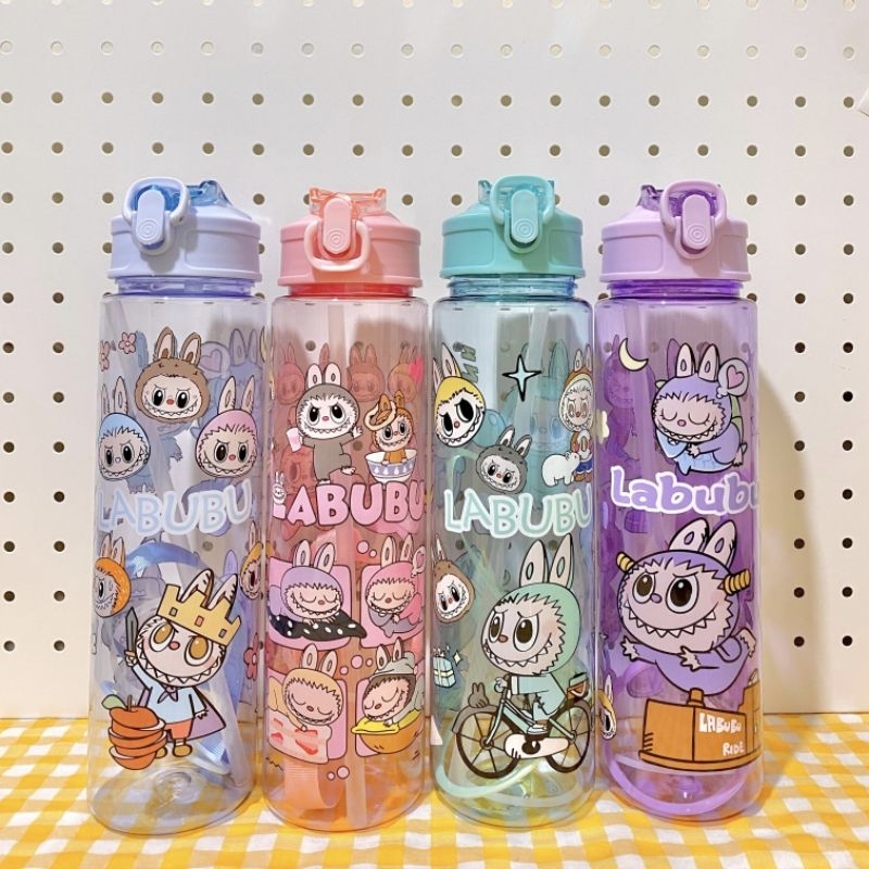 Jual Botol Minum Karakter Labubu | Botol Minum Anak Labubu | Shopee Indonesia
