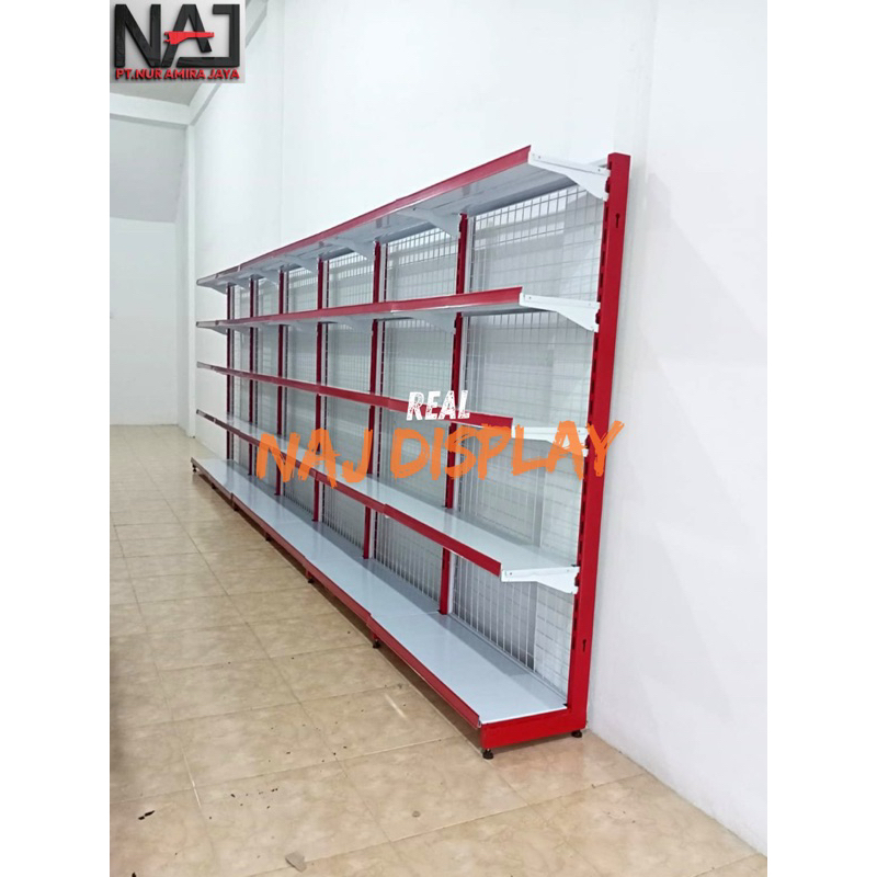 Jual Rak Minimarket 5 Susun Single Star Rak Display Supermarket Rak ...