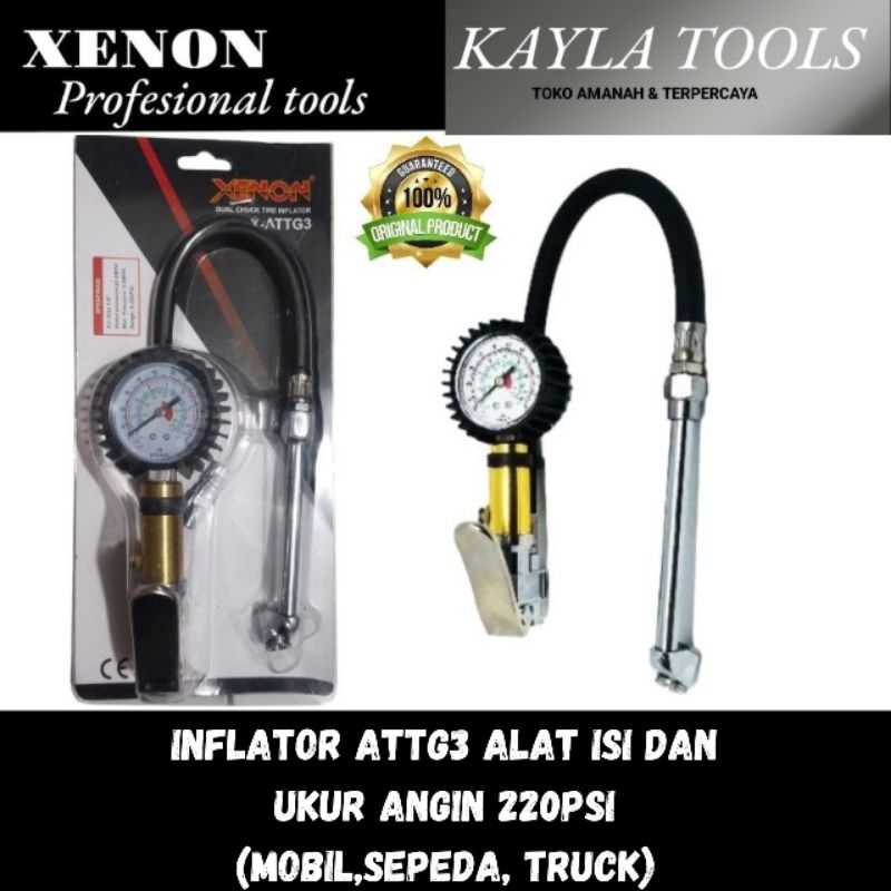 Jual XENON ALAT ISI ANGIN MOBIL MOTOR TRUCK DAN ALAT UKUR TEKANAN ANGIN ...