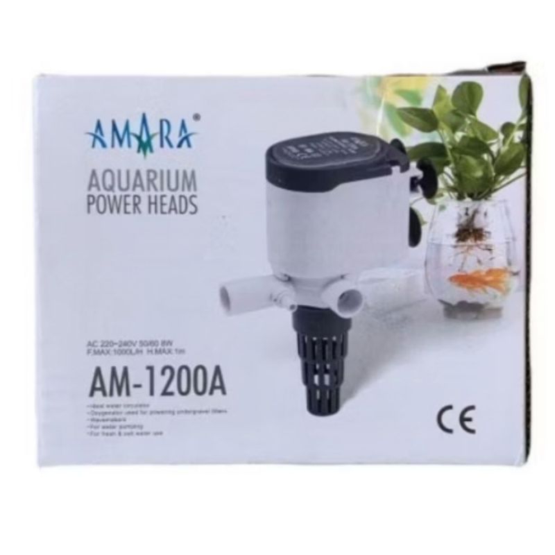 Jual Pompa Air Aquarium Amara Power Head Amara am 1200A | Shopee Indonesia