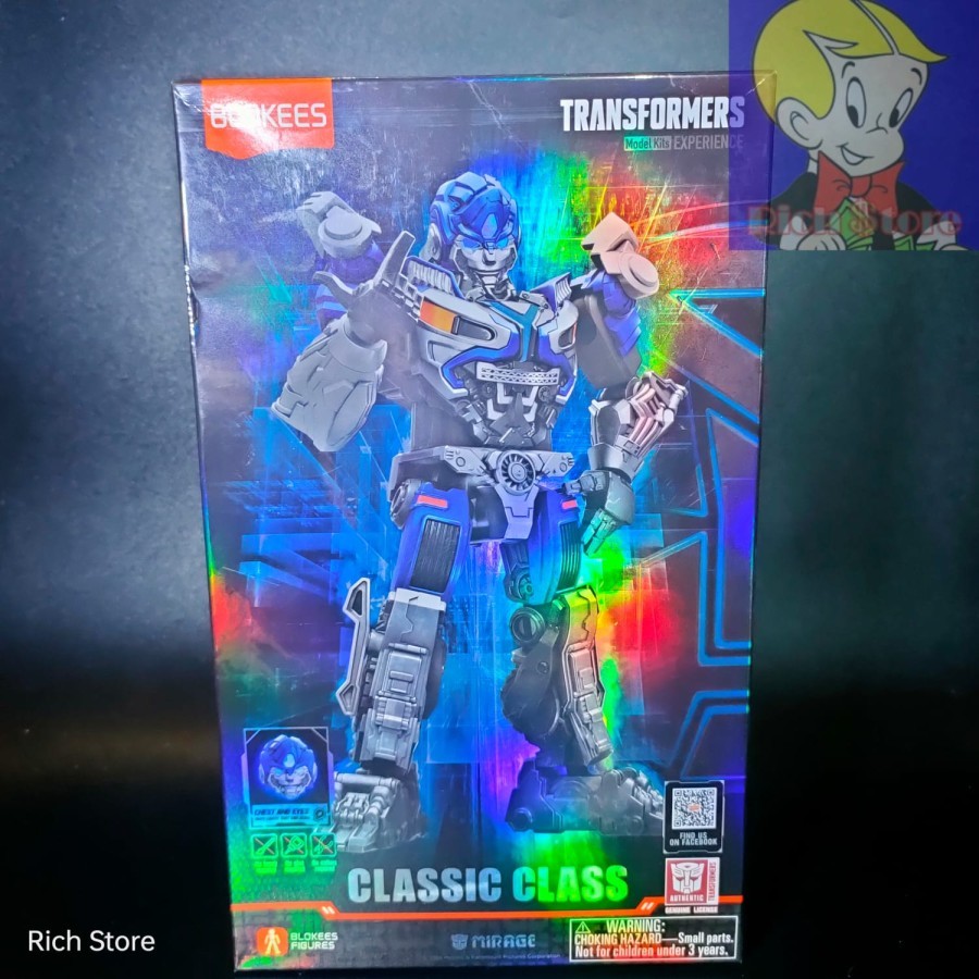 Jual Blokees Transformers ROTB Classic Class 06 MIRAGE | Shopee Indonesia