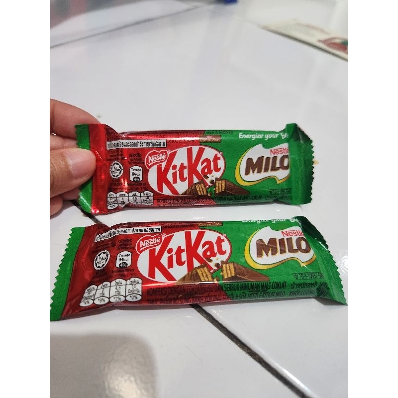 Jual Nestle Coklat Kitkat X Milo Original Malaysia | Shopee Indonesia