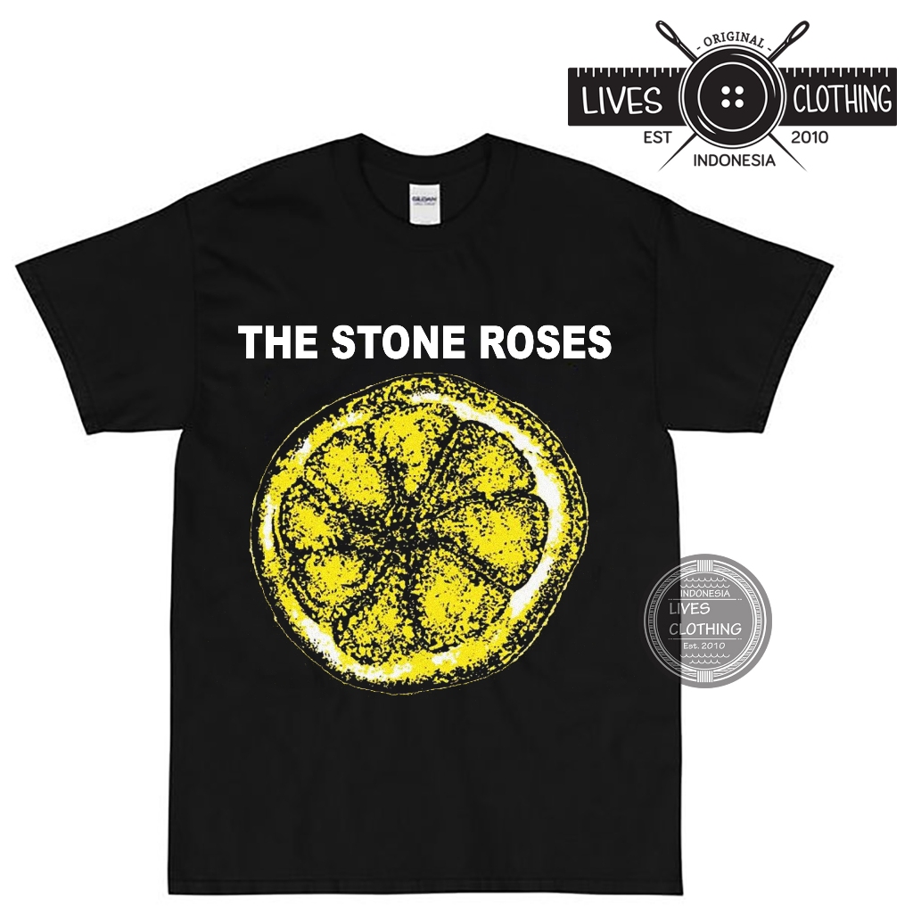 Jual KAOS BAND THE STONE ROSES LOGO ICON / TSR | Shopee Indonesia