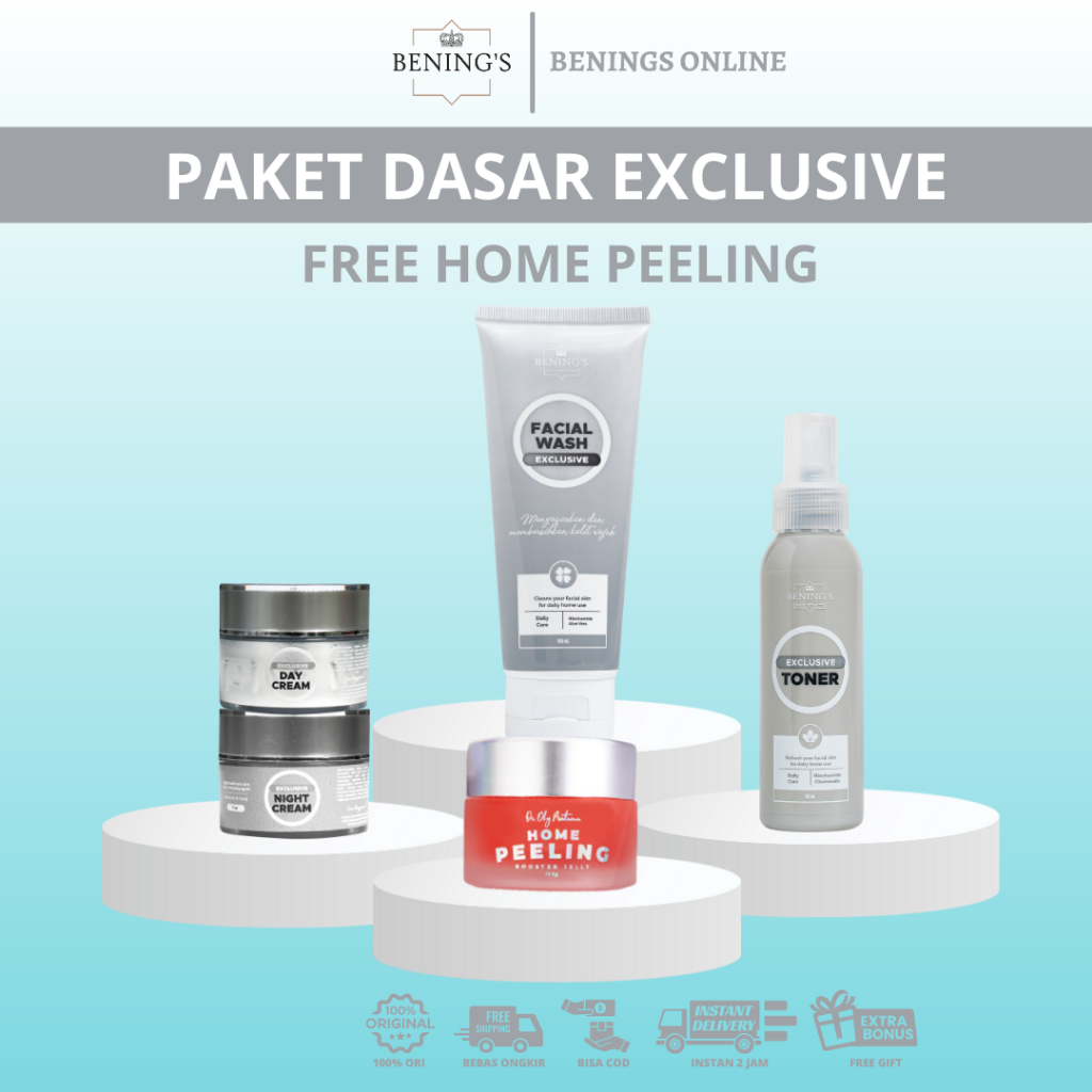Jual BENINGS SKINCARE BY DR.OKY PRATAMA PAKET EXCLUSIVE BENING PAKET PENGHILANG FLEK HITAM DAN ...