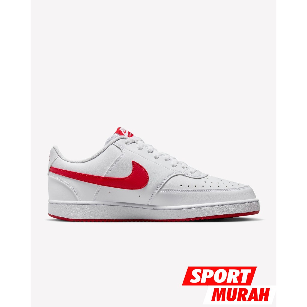 Jual SEPATU SNEAKERS NIKE COURT VISION LOW NEXT NATURE MEN WARNA WHITE ...