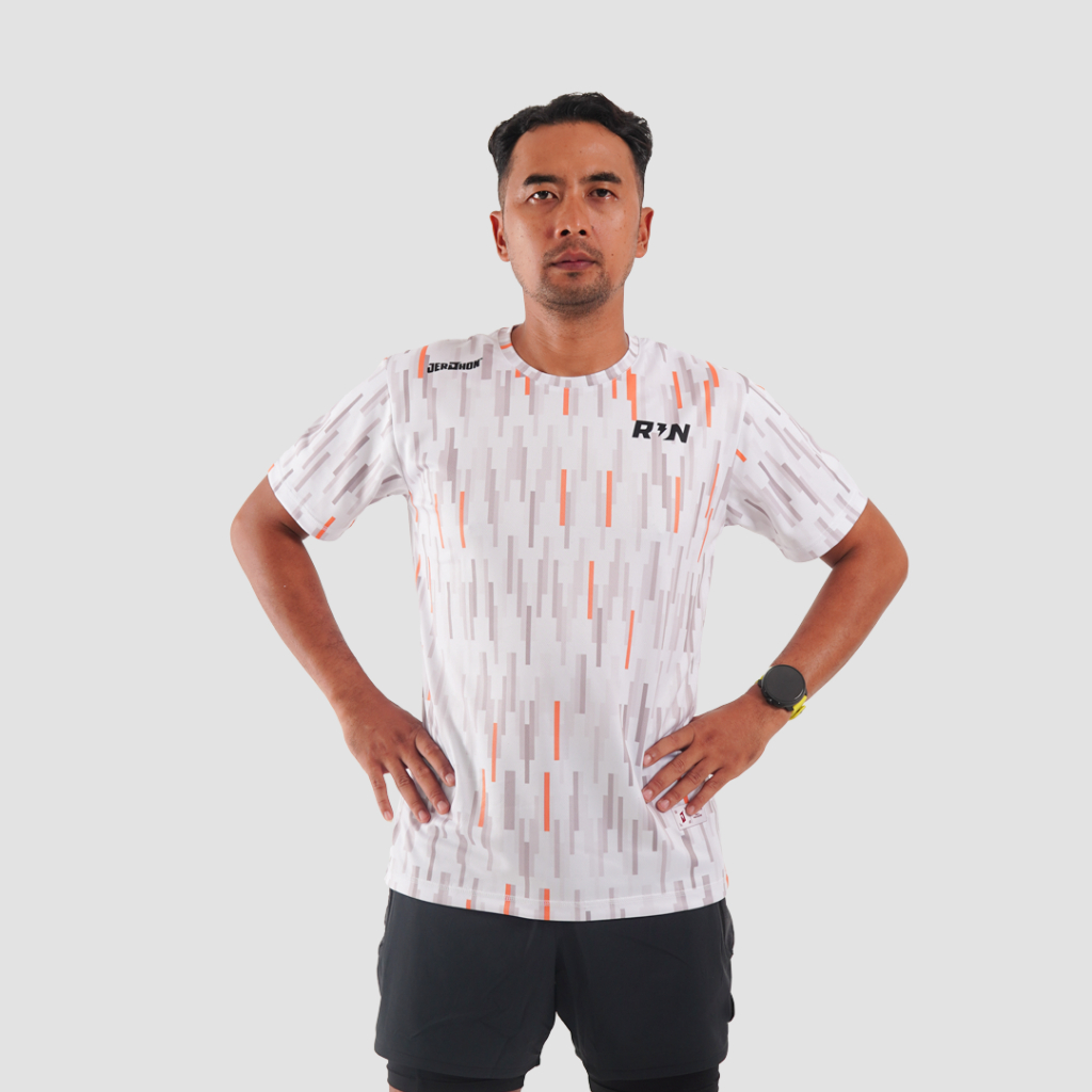 Jual Jerjhon Jersey Olahrga Lari Unisex - Bianco | Shopee Indonesia