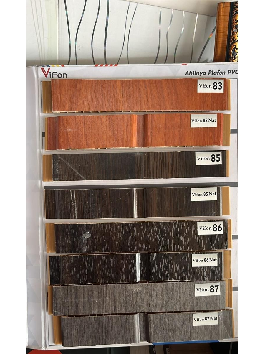 Jual Plafon PVC Doff Texture Vifon Anti Jamur Anti Rayap Panjang ...