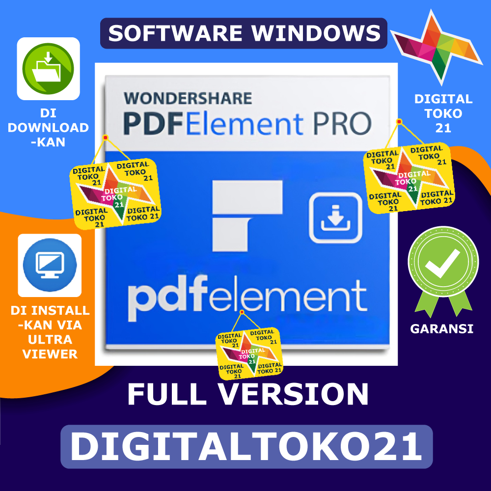 Jual [Diinstallkan] Wondershare PDFelement Pro 11.4.8.3352 Full Version Software PC Komputer ...